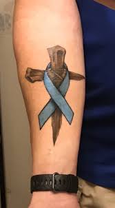 Colon Cancer Ribbon Tattoo Ideas