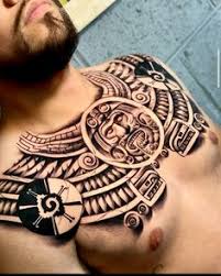 Neck Aztec Tattoo 500+ Best Aztec Tattoo Ideas, Designs And Meaning