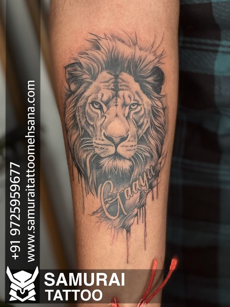 Lion Tattoo Designs Male With Meaning Infoupdate
